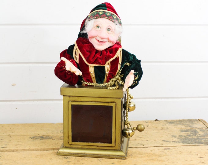 Vintage Jack in the Box Music Box With Very Realistic Features ...