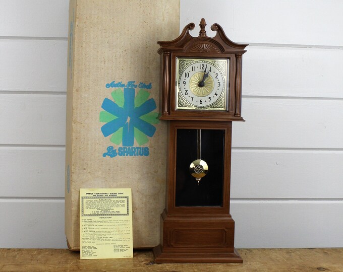 Vintage Spartus Junior Grandfather Clock 216 Brand New Never Used ...