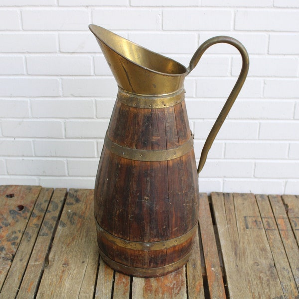 Wooden Pitcher - Etsy