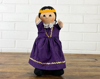 King Hand Puppet Made in Czech Republic Classic King Character - Etsy