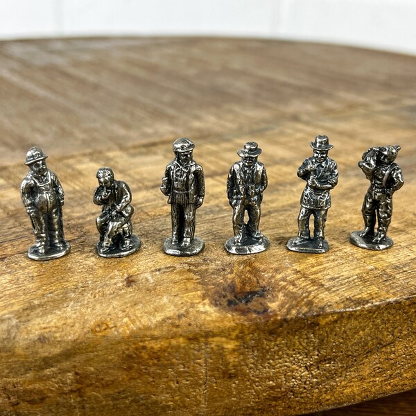 Pewter Figurines - Etsy