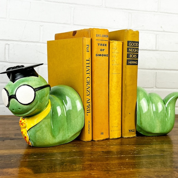 Ceramic Bookends - Etsy