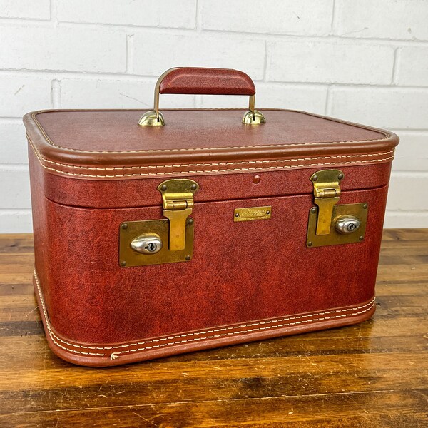 Vintage Train Case - Etsy