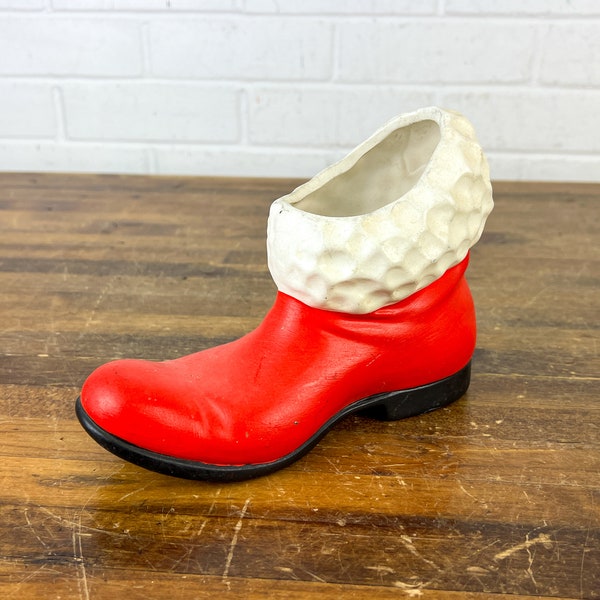 Santa Boot Vase - Etsy