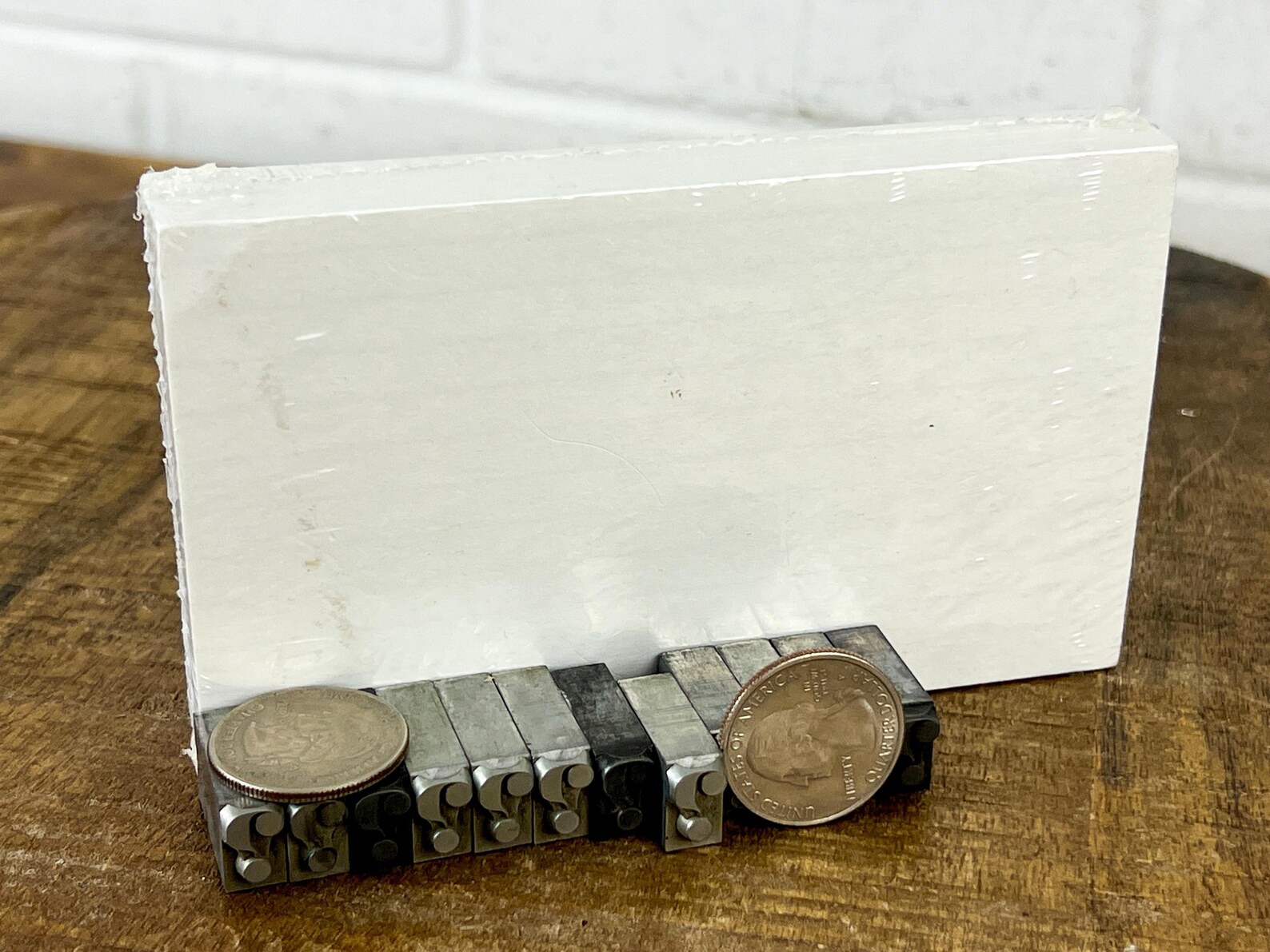 One Vintage Metal Letterpress Question Mark Block ? Newspaper Type ...