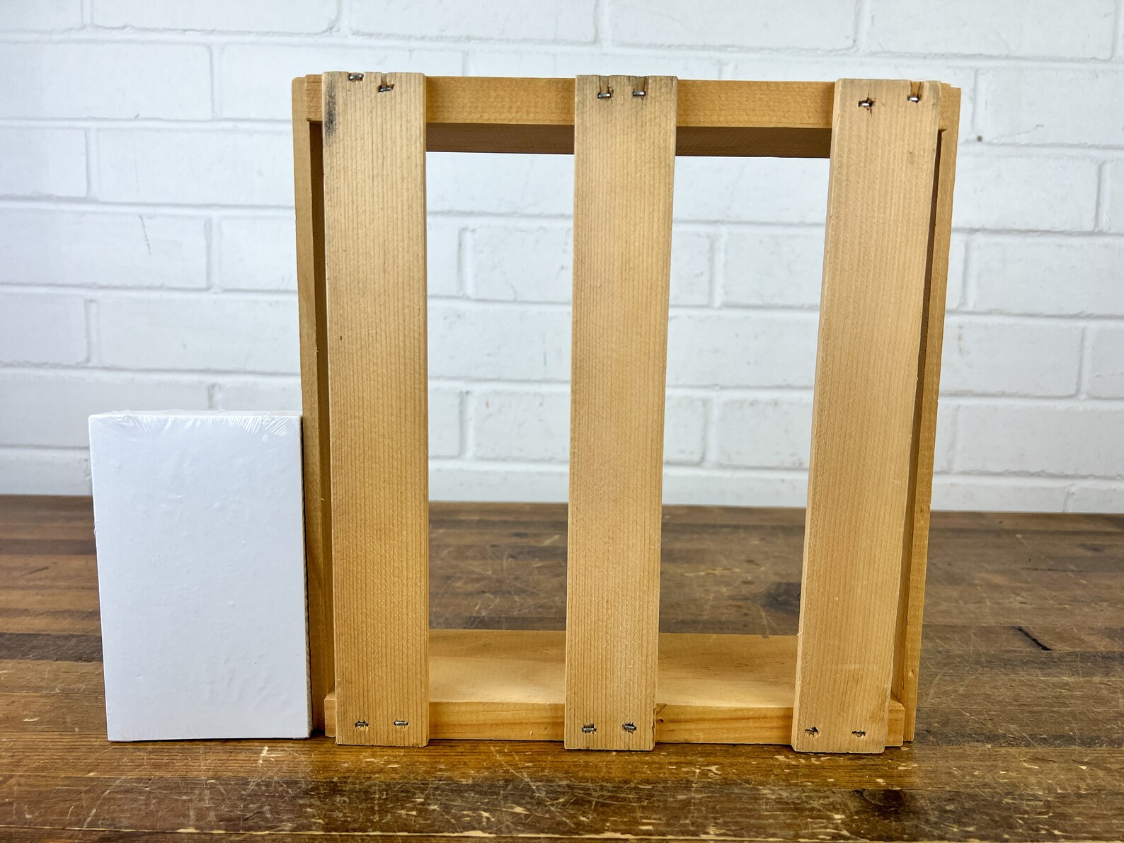 Vintage Napa Valley Wood Tape Cassette Holder Crate Storage Display ...