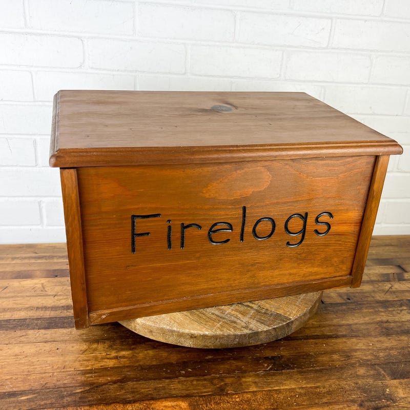 Firewood Box - Etsy
