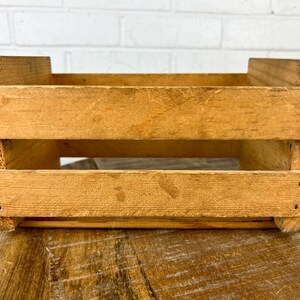 Vintage Napa Valley Wood Storage Display Container or CD Holder Storage ...