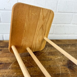 Vintage Wooden CD Storage Rack Authentic Napa Valley Small Wood ...