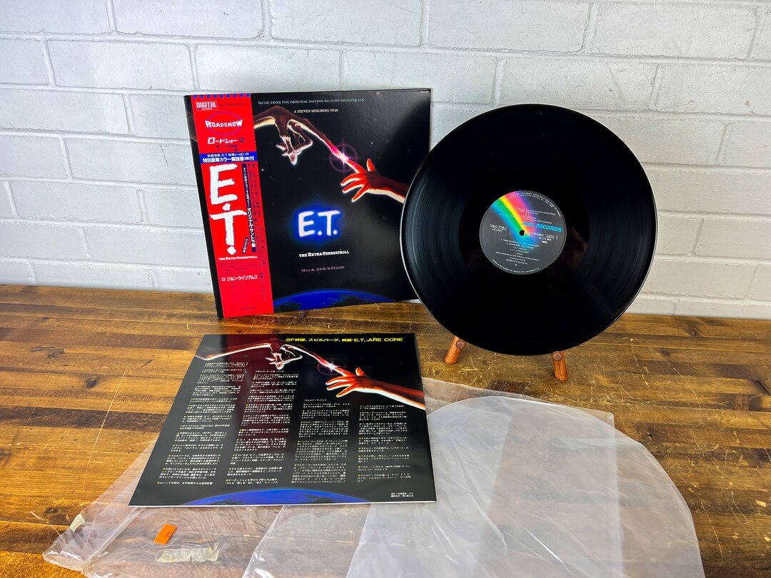 1982 Vintage E.T. the Extra-terrestrial Original Soundtrack LP Vinyl ...
