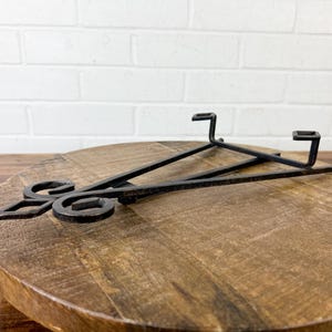 14" Vintage Metal Easel Stand Black and Gold Decor Tabletop Easel for ...