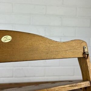 Vintage Wood Souvenir Spoon Rack for Collectible Spoons Holds 18 Small ...