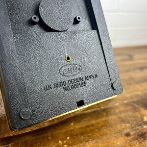 Vintage Gold Phone Dial Telephone Number Directory Rotary Dial Index ...