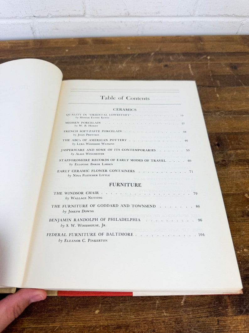 1950 Vintage the Antiques Book by Alice Winchester Mid Century ...