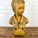 15 Vintage Metal Young Child Bust Sculpture From Basco - Etsy