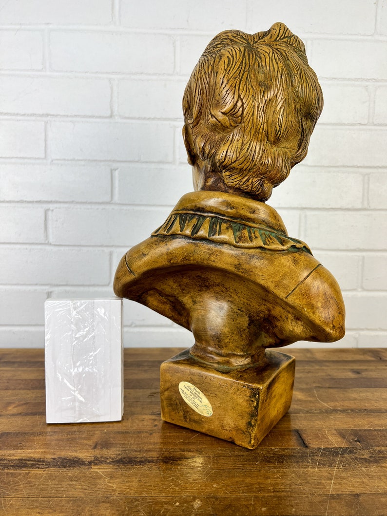 15 Vintage Metal Young Child Bust Sculpture From Basco - Etsy