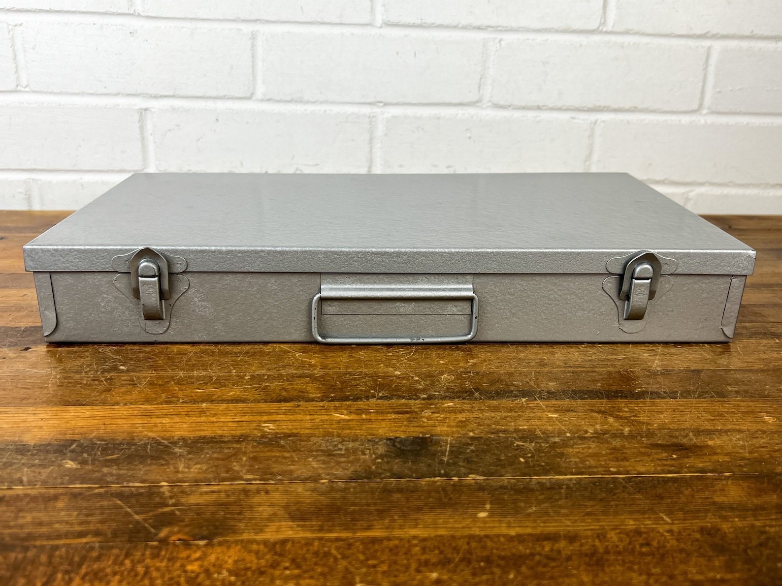 Vintage Gray Metal 35mm Slide Box With Latch and Handle - Etsy