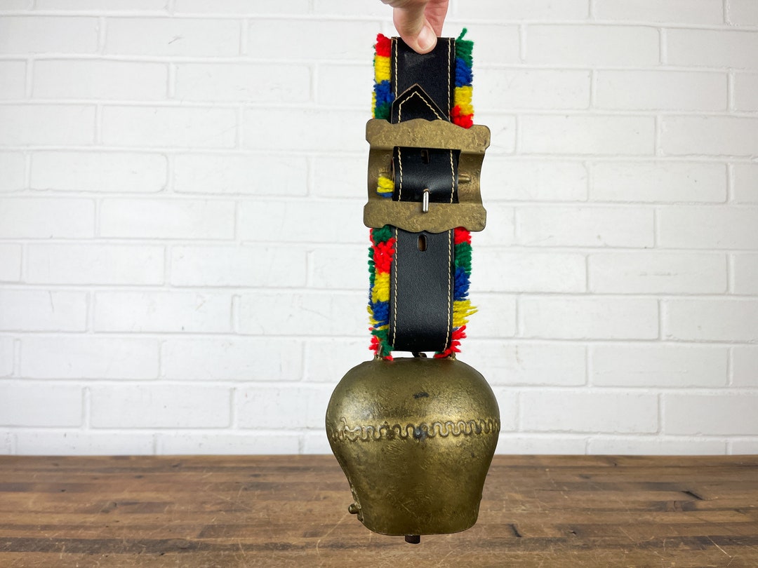 Vintage Cowbell Swiss Big-belted Decorative Cow Bell - Etsy