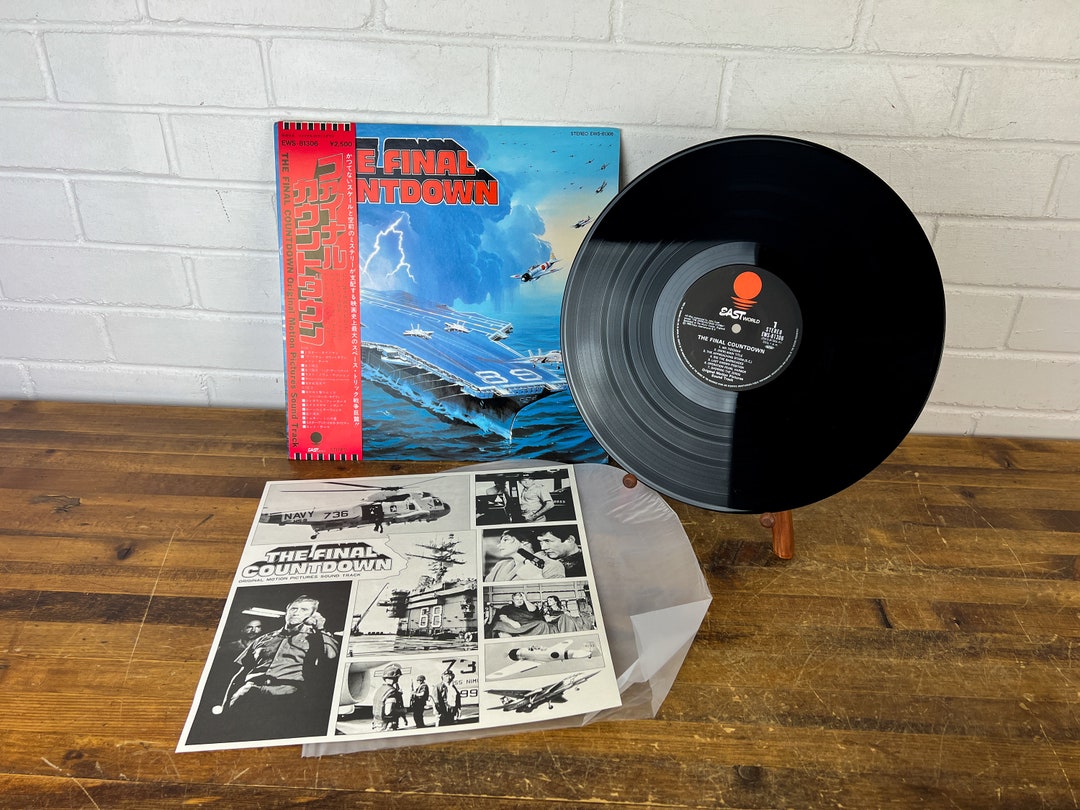 1980 Vintage John Scott the Final Countdown Original Soundtrack LP ...