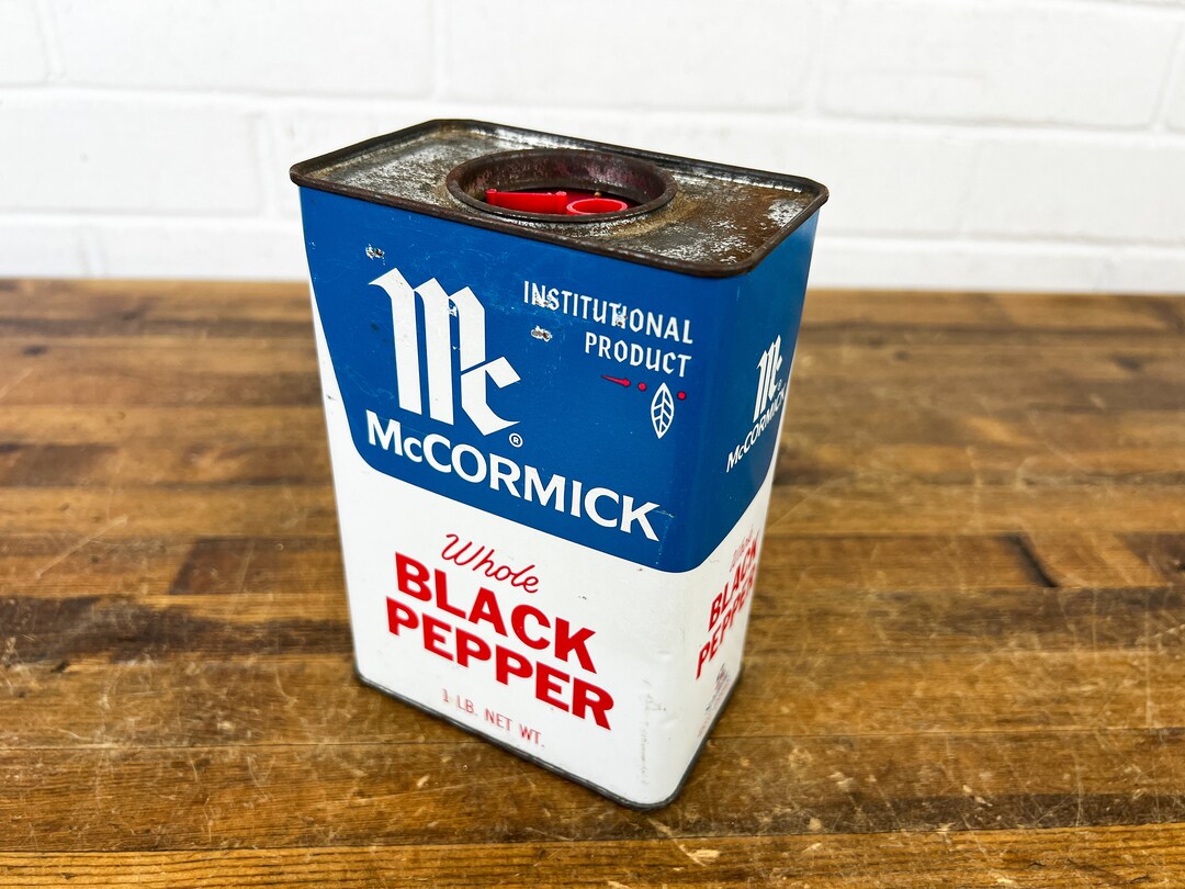 6x4 Decorative Vintage Mccormick Pepper Tin to Display - Etsy