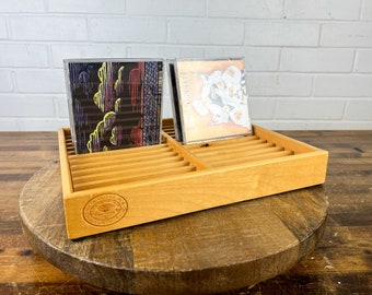 Vintage Napa Valley Wood Storage Display Container or CD Holder Storage ...