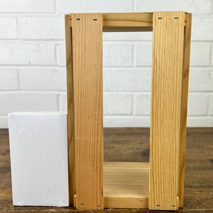 Vintage Napa Valley Wood Storage Display Container or CD Holder Storage ...