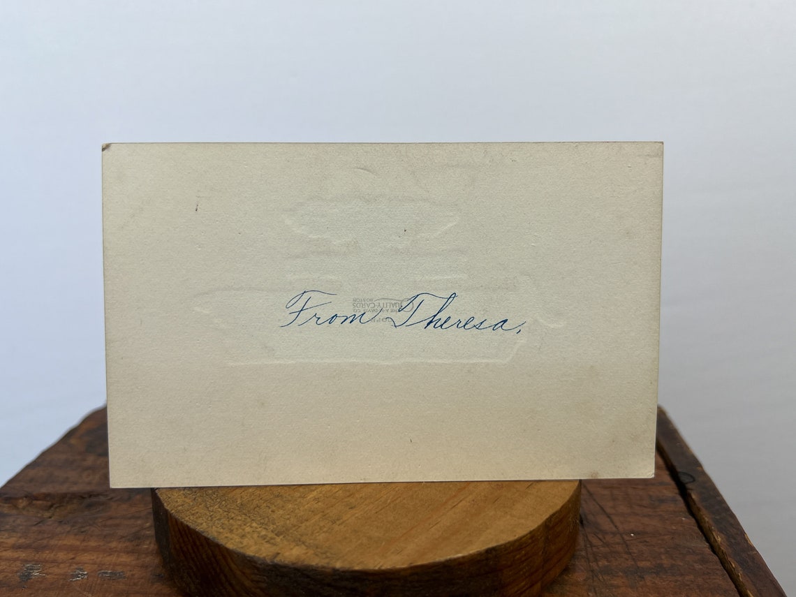 Vintage Forget Me Not Postcard Authentic the AM Davis Company - Etsy