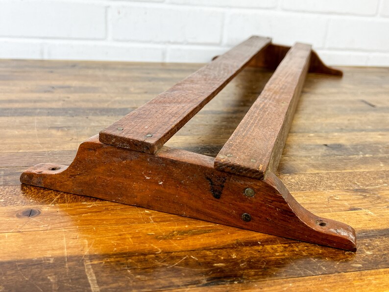 22 Wide Vintage Wooden Church Pew Book Holder Authentic - Etsy