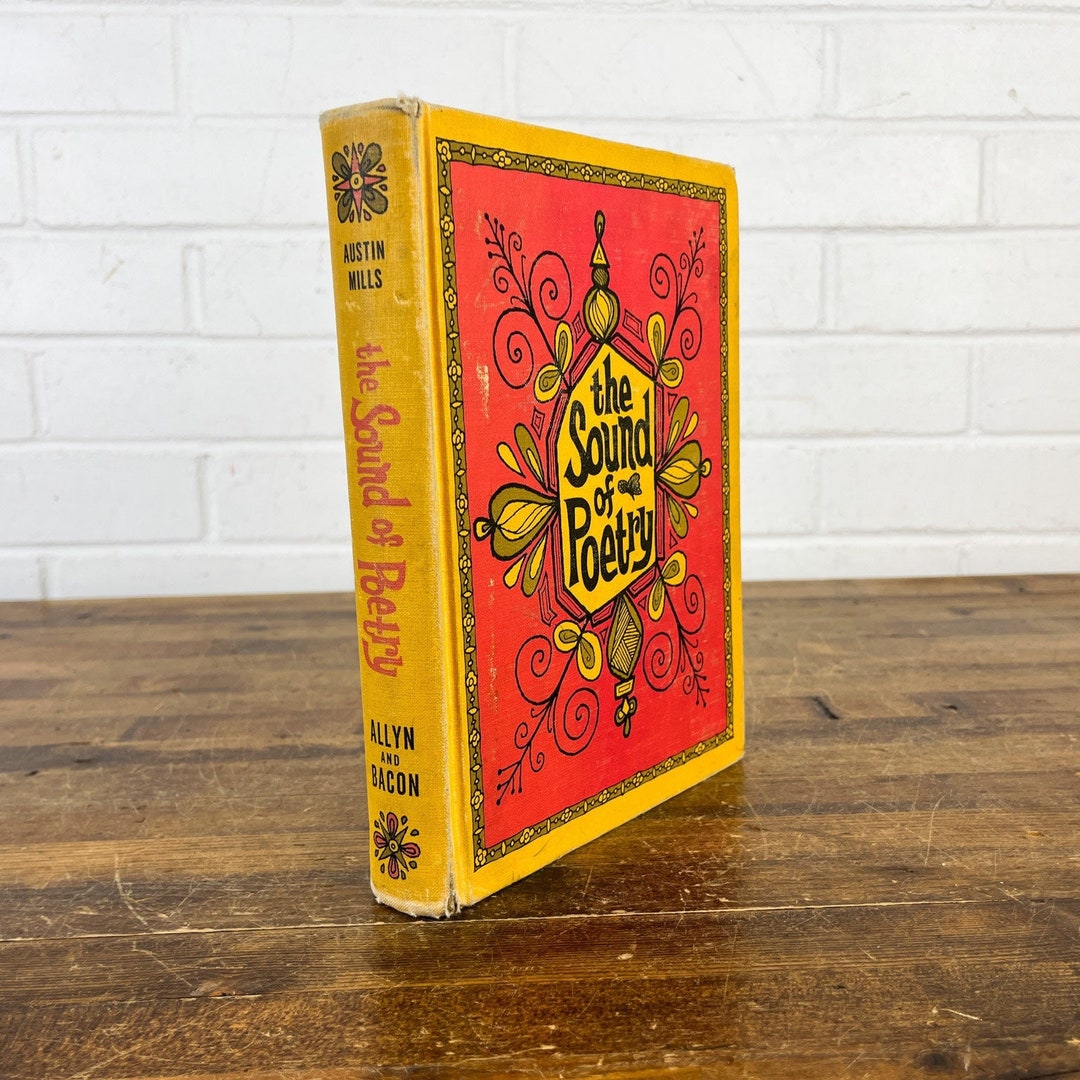 1963 Vintage the Sound of Poetry Book by Mary Austin Queenie Mills ...