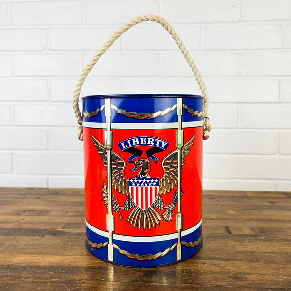 Blue Ice Bucket - Etsy