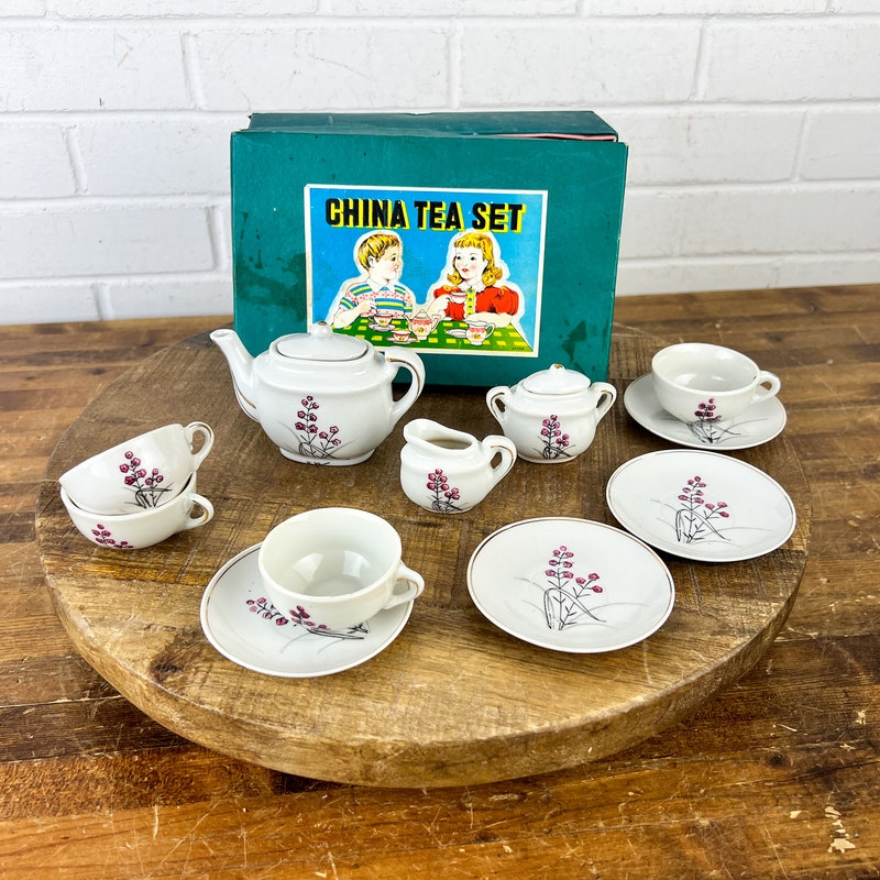 Tiny Tea Set - Etsy