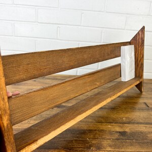 21 Wide Vintage Wooden Church Pew Book Holder Authentic - Etsy