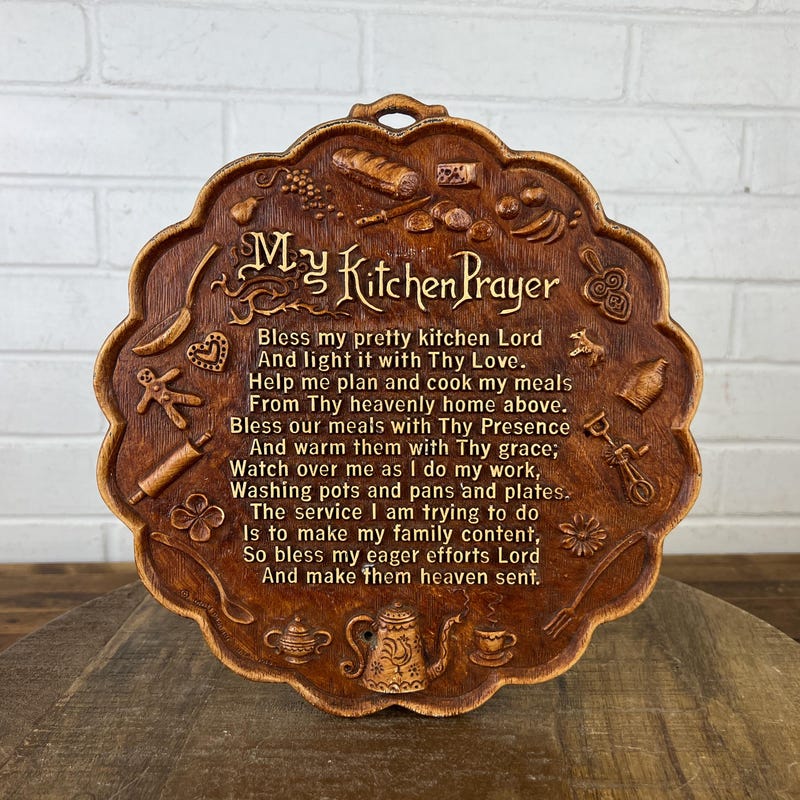 Kitchen Prayer - Etsy