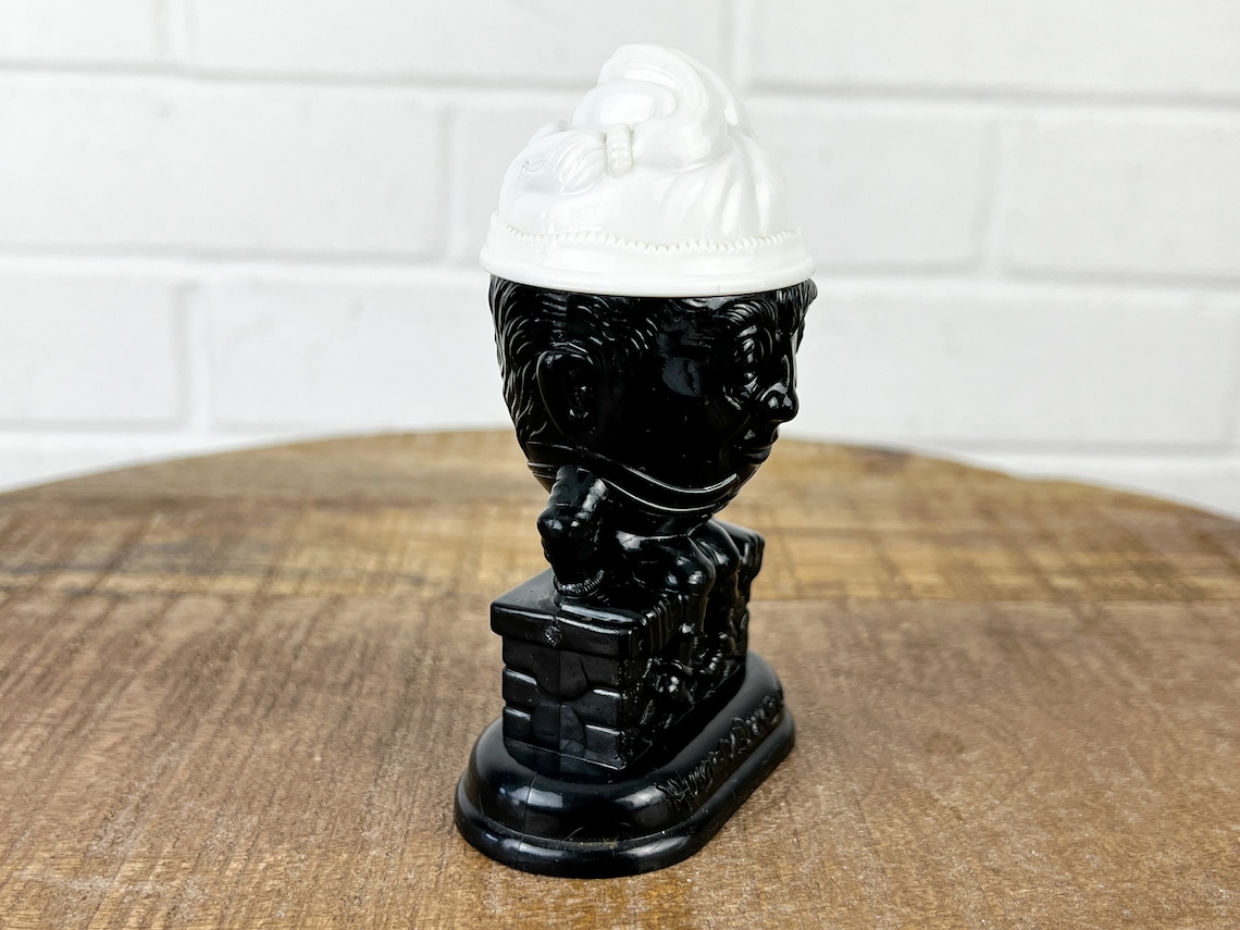 Vintage Plastic Humpty Dumpty Figure In Black And White Old Etsy 