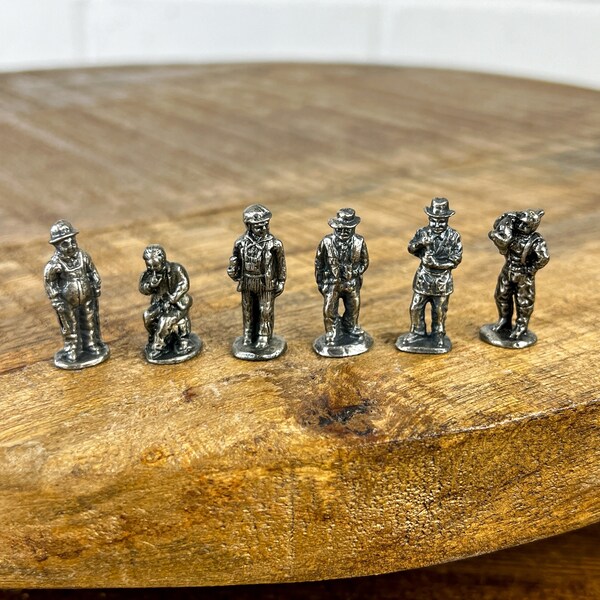 Pewter Figurines - Etsy