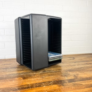 Vintage Laser Line Compact Disc Holder Made of Plastic Holds 100 Cds ...