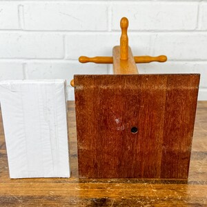 Wood Mug Tree Stand for 6 Coffee Cups Vintage Brown Wooden - Etsy