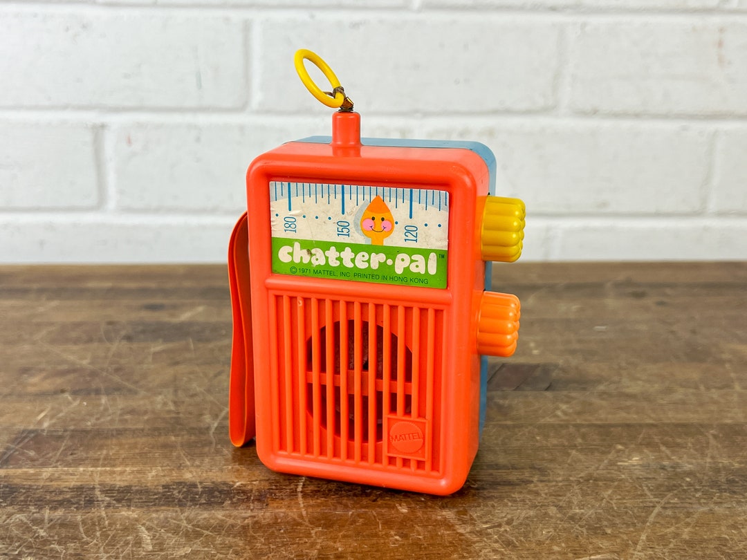 1970s Vintage Mattel Pull String Chatter Pal Talking Toy in Working ...