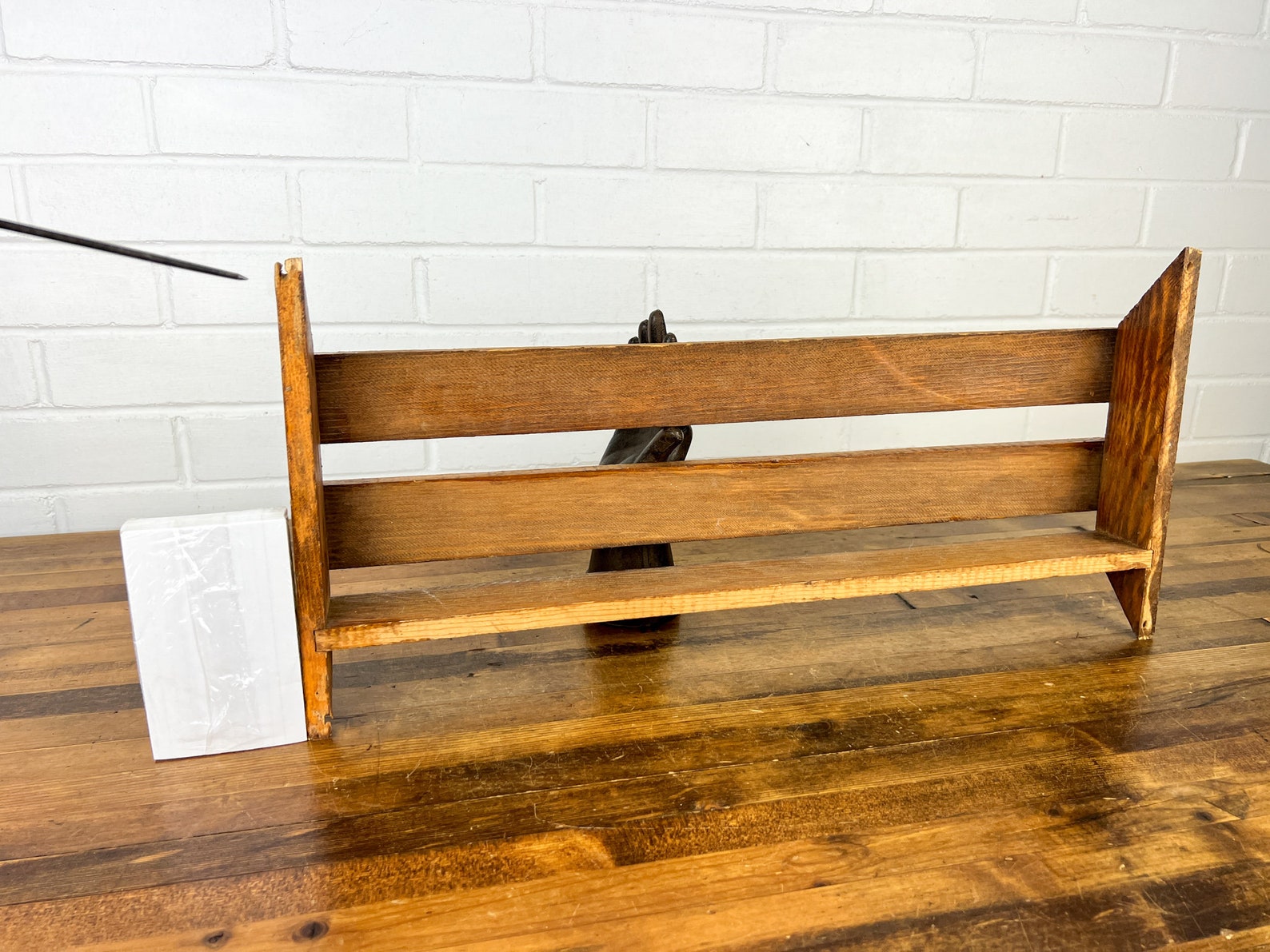 21 Wide Vintage Wooden Church Pew Book Holder Authentic - Etsy