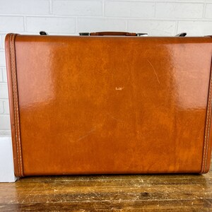 Vintage Royal Traveller Brown Briefcase Classic Mid Century Suitcase ...