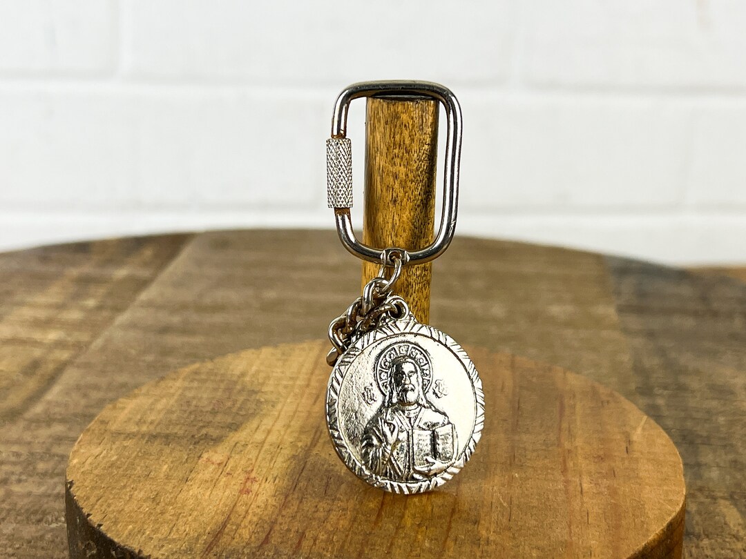 Vintage Lord Jesus Christ Keychain Pendant Protective Pendant Russian ...