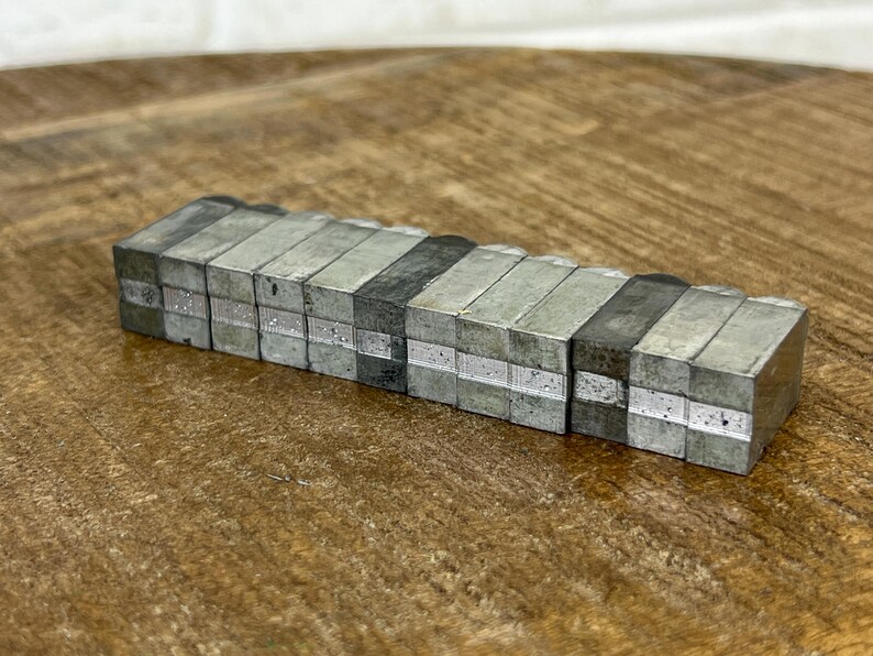 One Vintage Metal Letterpress Question Mark Block ? Newspaper Type ...