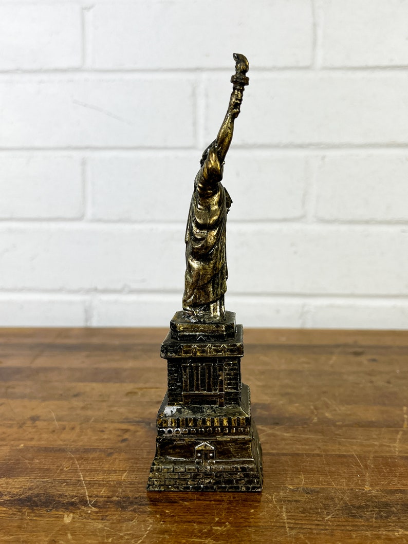 7" Vintage Plastic Statue of Liberty Figurine Made in Hong Kong ...