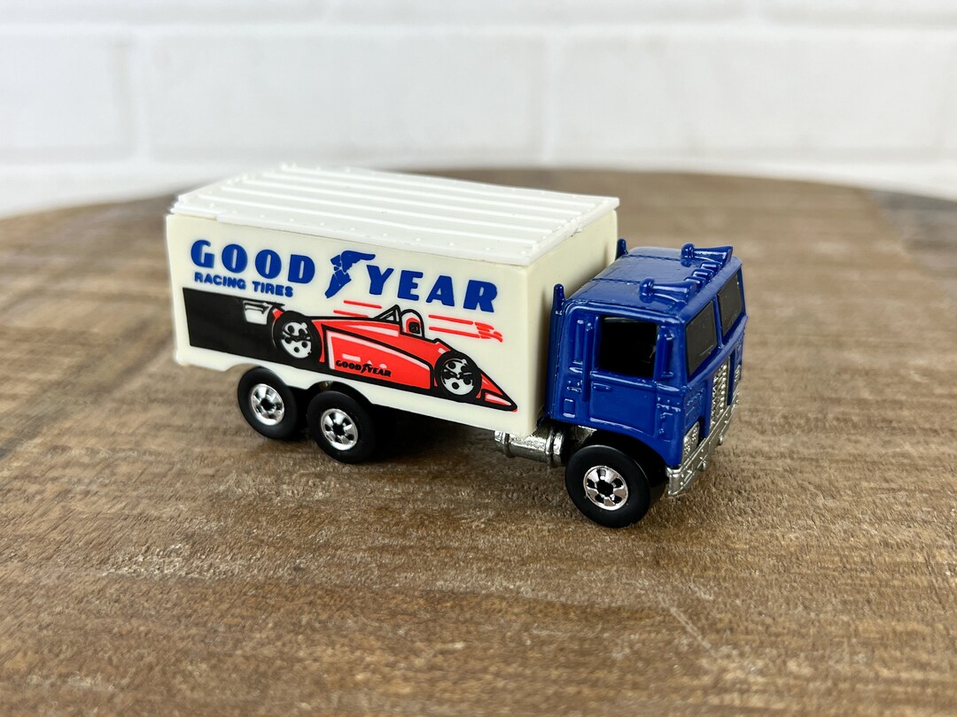 1979 Vintage Hot Wheels Goodyear Racing Tires Truck Diecast 1970s Metal ...