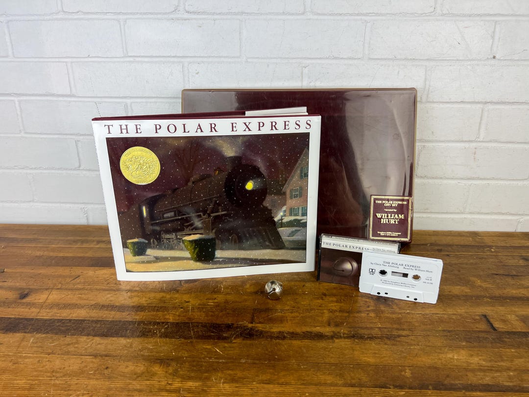1985 Vintage the Polar Express Gift Set With Book Cassette Tape and ...