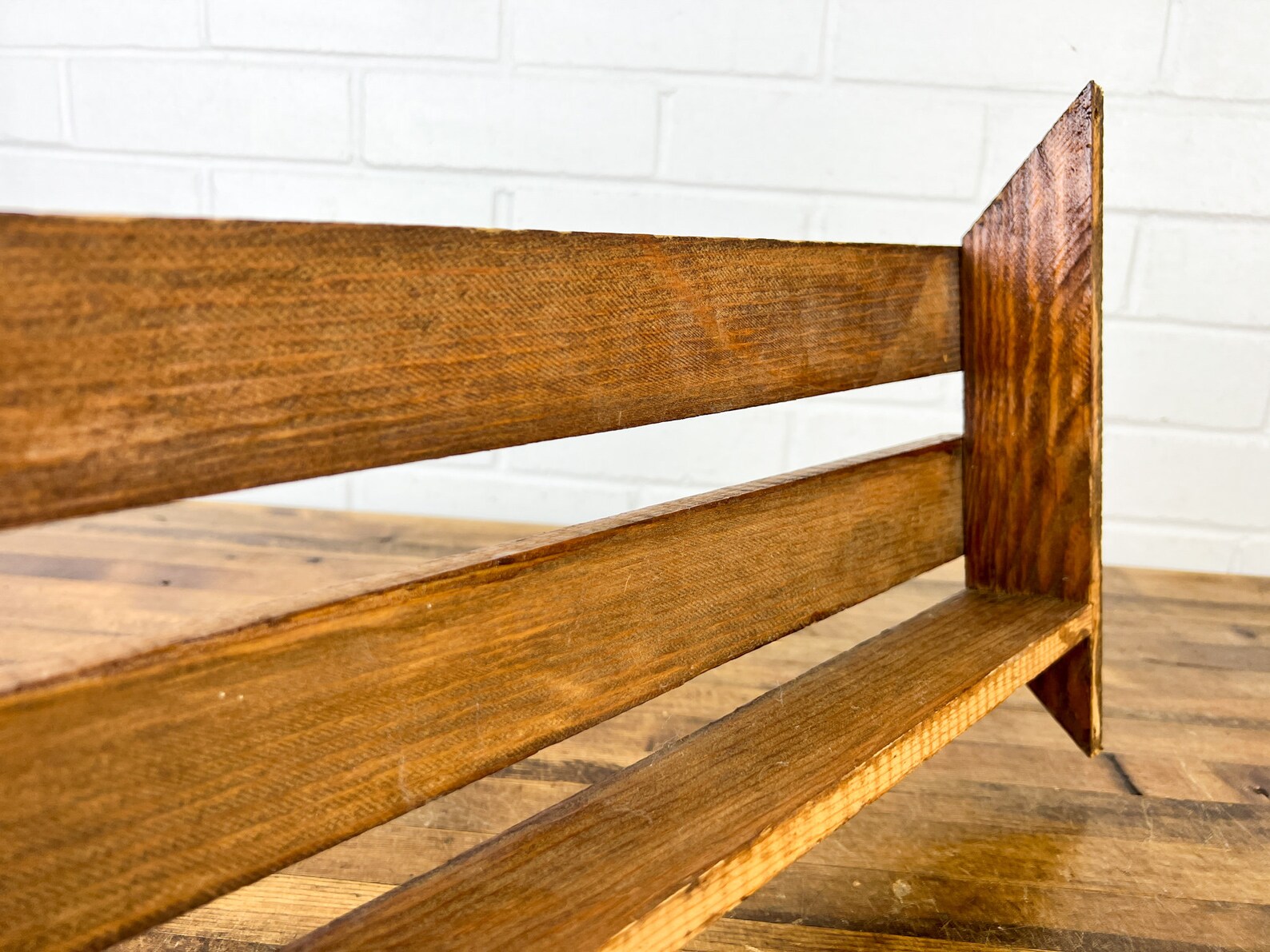 21 Wide Vintage Wooden Church Pew Book Holder Authentic - Etsy