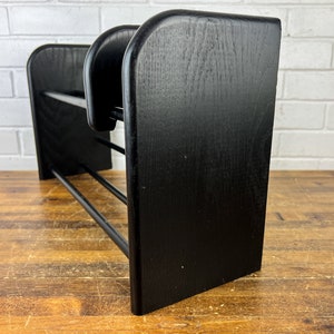 Vintage Two Levels Wood CD Holder Compact Disc Holder CD Rack Wooden CD ...