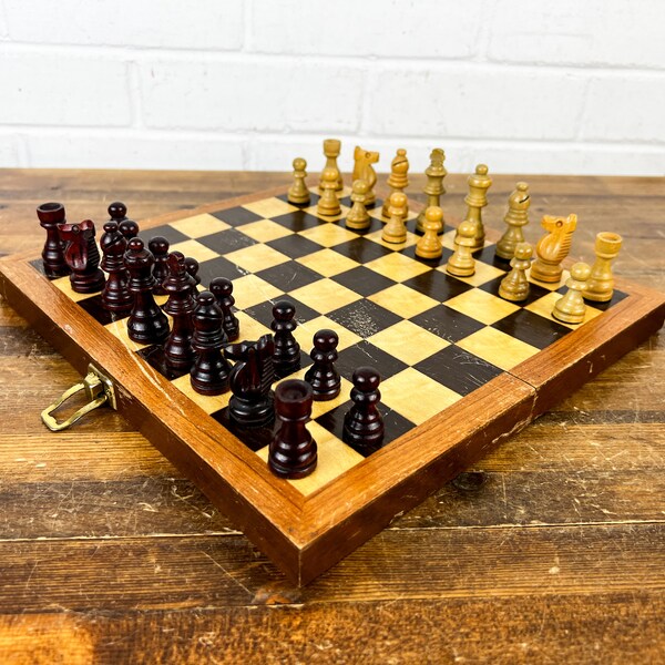 Folding Chess Board - Etsy