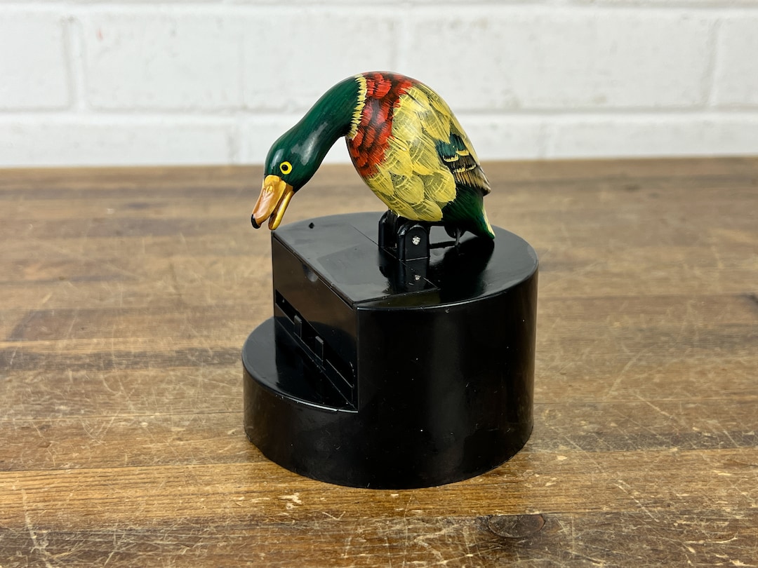 Vintage Duck Toothpick Holder Toothpick Dispenser Tiny Display Item ...