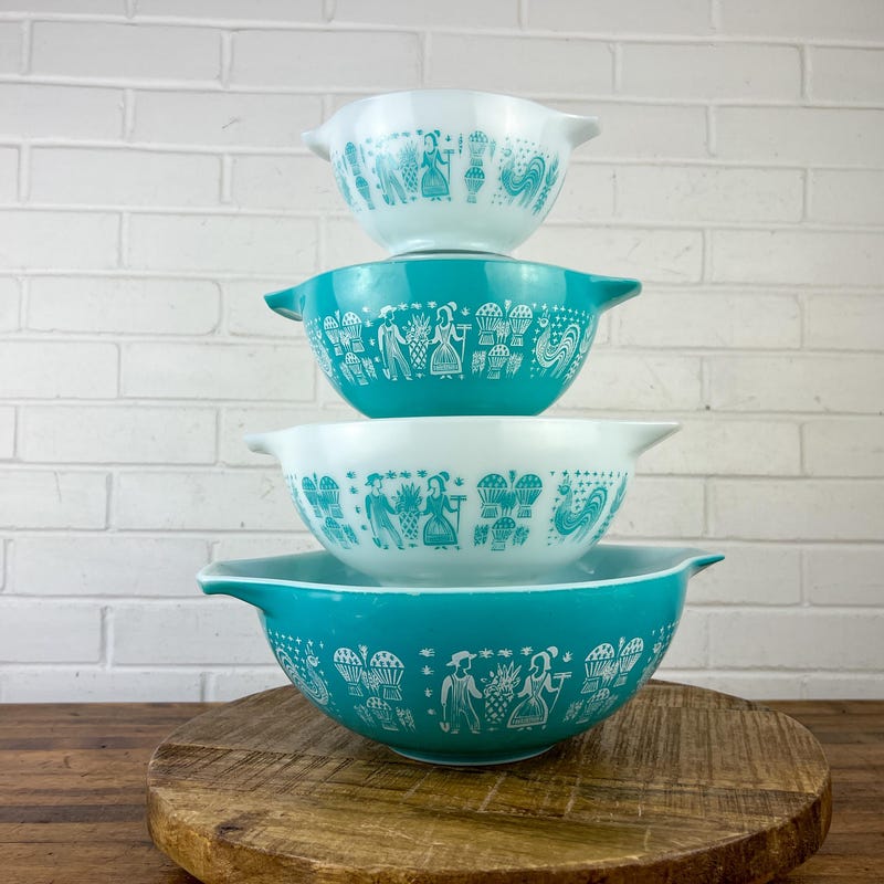 Pyrex Bowl Set - Etsy